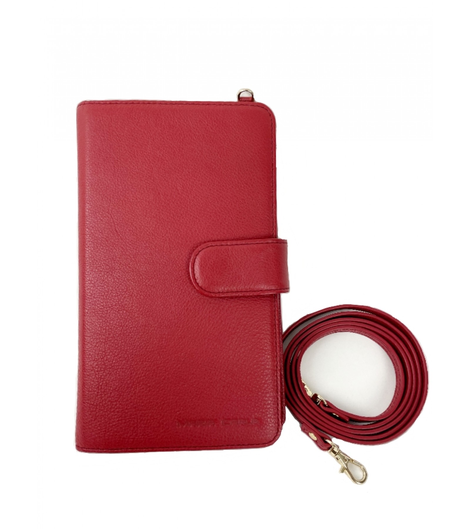 Maria Carla Leather Clutch